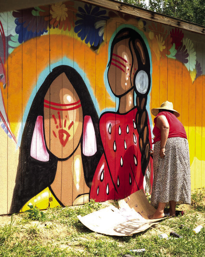 10th annual RedCan Graffiti Jam underway in Eagle Butte | Timber Lake Topic