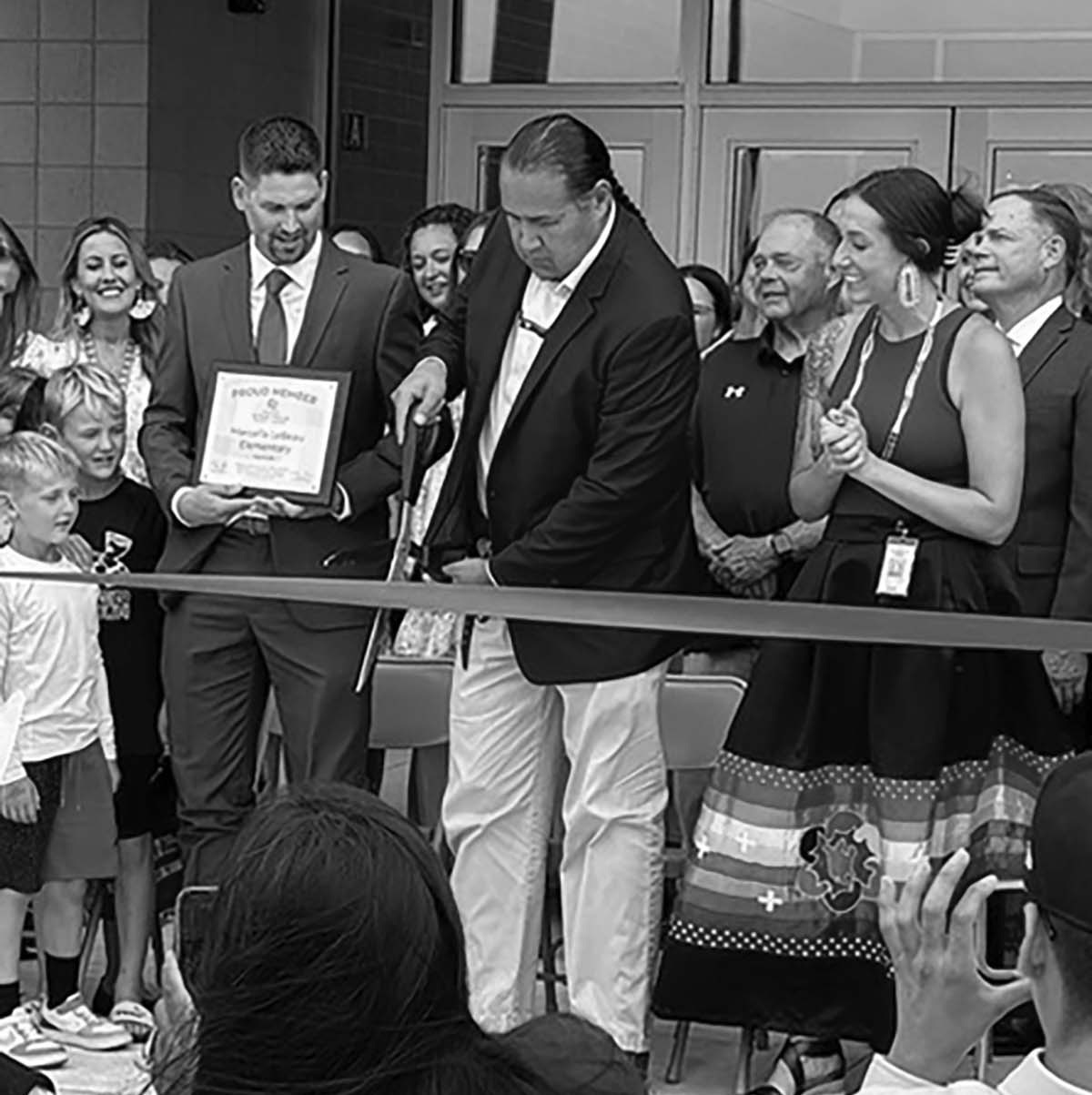 Marcella LeBeau Elementary School dedicated | Timber Lake Topic