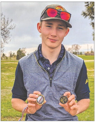 Larson captures third straight LMC golf title | Timber Lake Topic